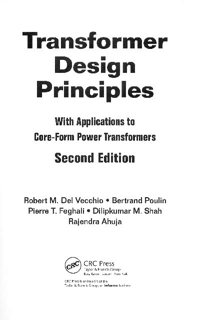Pdf Transformer Design Principles