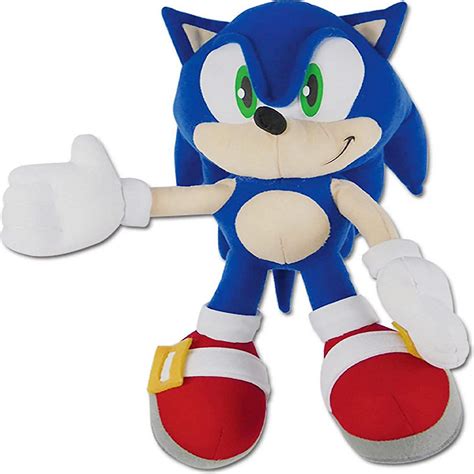 Sonic The Hedgehog 10 Inch Moveable Plush Sonic Oriental Trading
