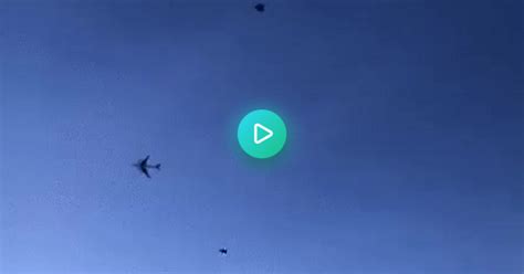Rare Norad Intercept As Seen From The Surface Icex2020 Participants Filmed F 22s And Cf 18s