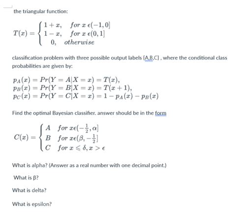 Solved The Triangular Function Tx⎩⎨⎧1x For Solved The Triangular Function Tx⎩⎨⎧1x For