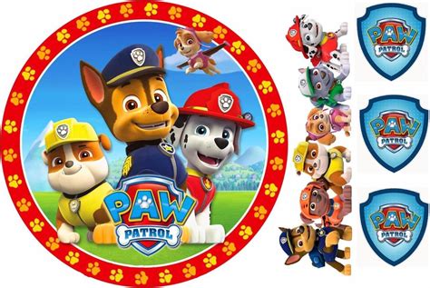 Щенячий патруль картинки для печати на торт 69 фото