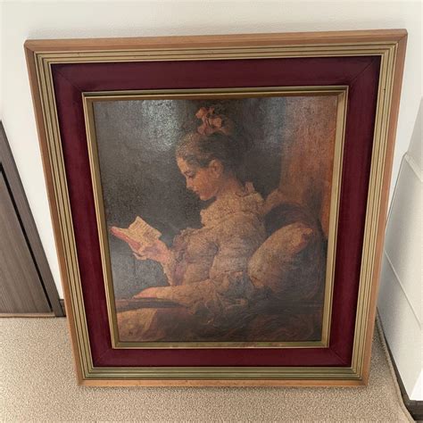 最終価格！フラゴナール 読書する娘 共同印刷 メルカリ