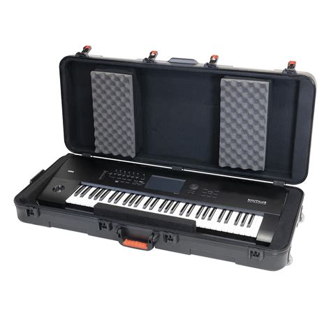 Korg Hc 61key 61 Key Keyboard Hard Case With Wheels The Music Shop Western Suburbs