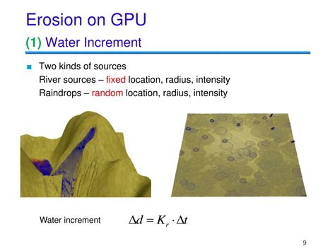 Ppt Fast Hydraulic Erosion Simulation And Visualization On Gpu