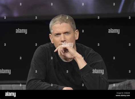 Dortmund Germany December 9th 2017 Us Actor Wentworth Miller 1972