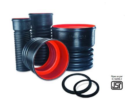 Dwc Hdpe Corrugated Pipe For Construction At ₹ 250 Meter In Haridwar