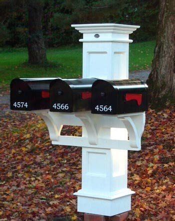 Multiple Mailbox Post Foter Mailbox Post Mailbox Design Mailbox Installation