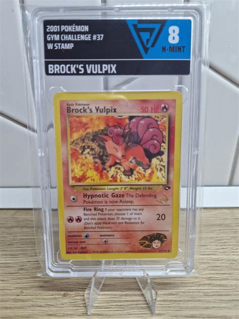 Brocks Vulpix Wpr Gc 37 W Promos R1999 Grade 8 Pokémon Tcg Aukro