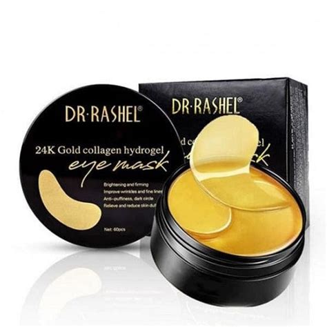 Dr Rashel 24k Gold Collagen Hydrogel Eye Mask 60pcs The Vault Pk