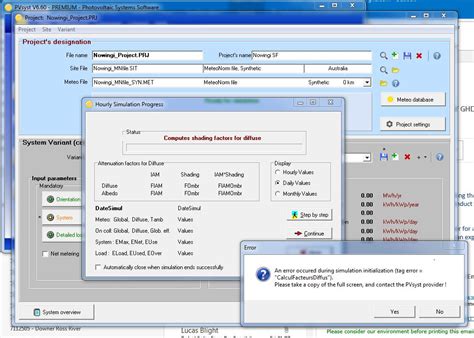 Calcufacteursdiffus Problems Bugs Pvsyst Forum