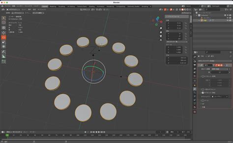 Blender オブジェクトのスケールなどを変更したあとは適用してリセットを行おう be CG Artist ビーCG