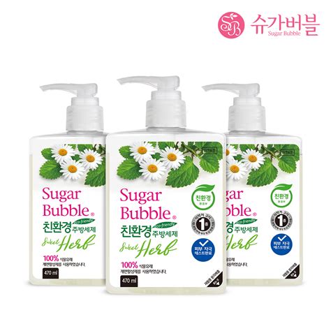 슈가버블 친환경 1종 주방세제 스위트허브 470ml X3 홈플러스 익스프레스