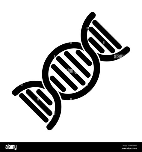 Dna Symbol Vector Design Isolated On White Background Stock Vector Image And Art Alamy