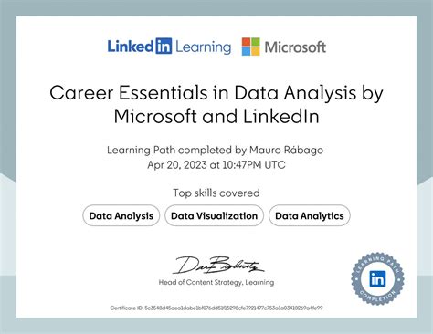 Certificateofcompletioncareer Essentials In Data Analysis Flickr