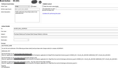 event action url ifs community