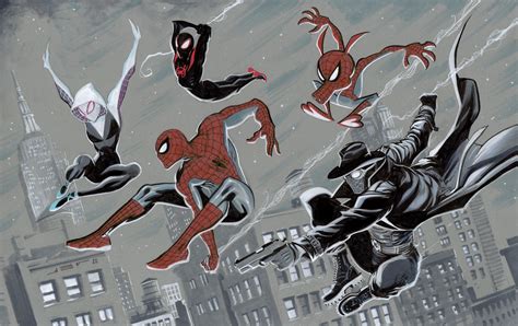 Spider Verse By Juan Ferreyra R Comicbooks