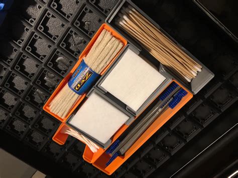 Gridfinity Short Cotton Swab Holder 1x2x6 By Kenndowl Download Free