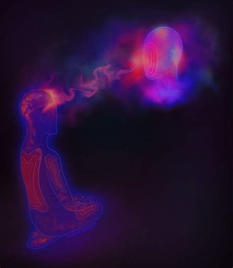 Connection” Soulmates Art Sensory Art Twin Flame Art