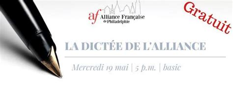 La DictÉe De Lalliance Basic Levels Alliance Française De