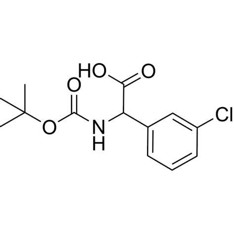 Tert Butoxycarbonyl Amino 3 Chlorophenyl Acetic Acid CAS 669713 92