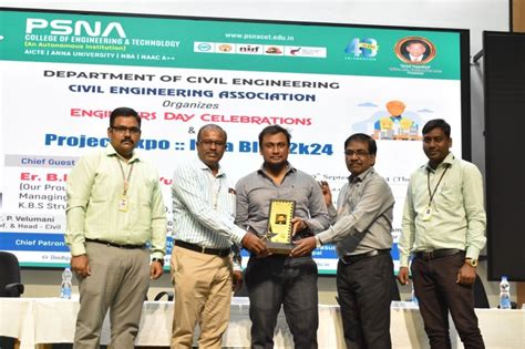 Psna College Of Engineering And Technology On Linkedin Engineers Day