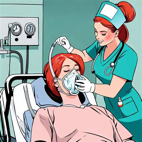 Redhead Nurse Forcing Oxygen Mask Onto Patients Fa By Casay0522 On