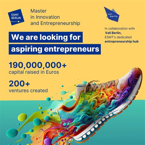 Esmt Berlin On Linkedin Master In Innovation And Entrepreneurship