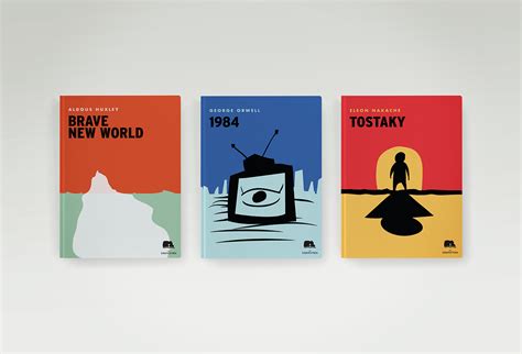 Minimalist Book Covers On Behance