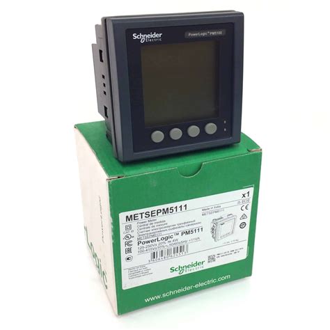 Power Meter Schneider Metsepm5111 Powerlogic Pm5111 Axxa Motor