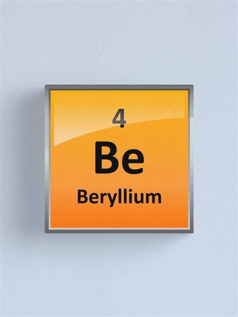 Beryllium Element Periodic Table