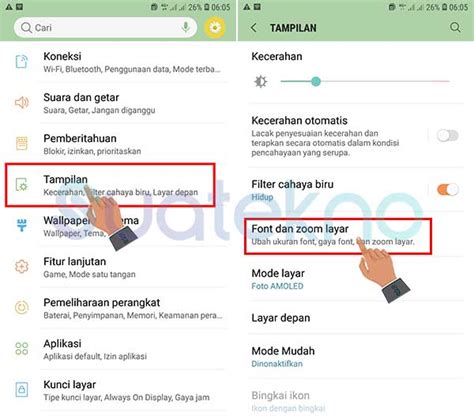 5 Cara Ganti Font Di HP Android Suatekno