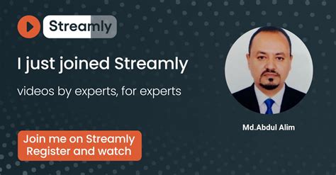 Mdabdul Alim On Linkedin Streamly