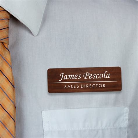James Name Tag