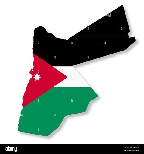 A Jordan Map On White Background With Clipping Path To Remove Shadow 3d
