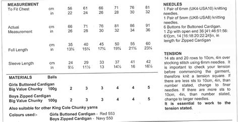 King Cole Chunky Knitting Pattern 3256 Cardigans
