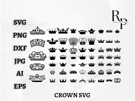 Royal Crown Svg Princess Tiara Svg King Crown Queen Crown Princess