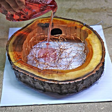 DIY Hollow Log Lamp DIY Hollow Log Lamp By DIY Crafts DIY Hollow Log Lamp Diy Resin