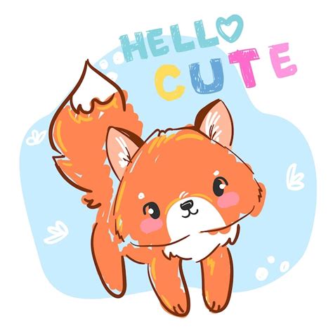 무료로 다운로드 가능한 귀여운 여우 Zoflrxj 벡터 And 일러스트 Freepik
