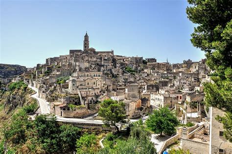 Hd Wallpaper Matera The Rock Church Sassi Italy Unesco Landscape