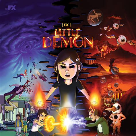 Little Demon Season 1 Key Art Premium Satin Poster Fx Networks Shop