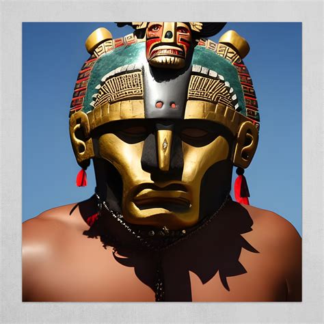 Aztec Jaguar Warrior Helmet