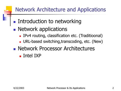 Ppt Network Processor And Applications Powerpoint Presentation Free Download Id6783041