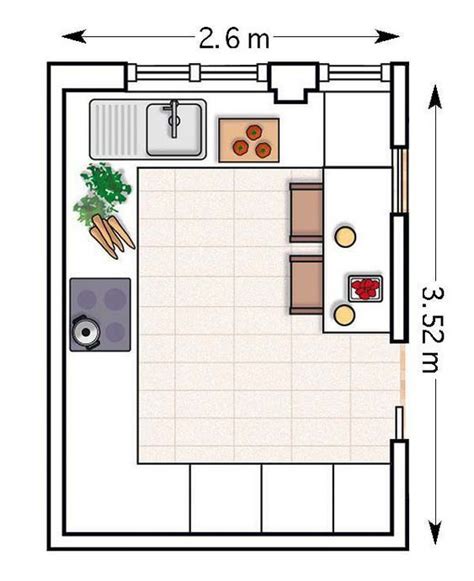 Planta Baixa De Cozinha 15 Modelos Com Metragem Inclusa Artofit
