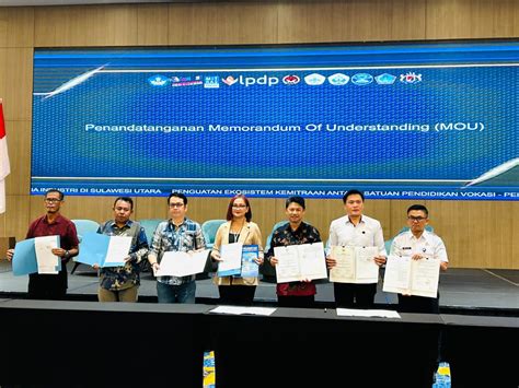 Direktur Polnustar Teken Kerjasama Pada Peluncuran Program Kemitraan Untuk Pengembangan Inovasi