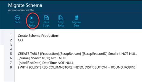 Azure Dwh Part 11 Data Warehouse Migration Utility Sqlservercentral