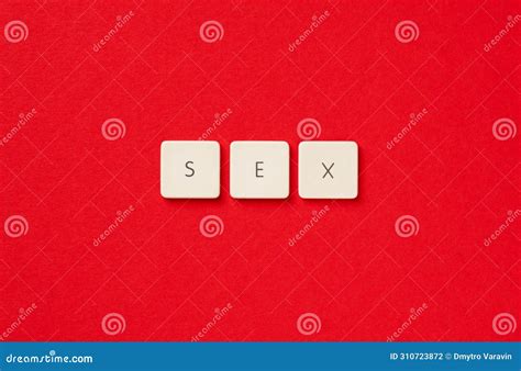 Keyboard Buttons With Text Sex On Red Background Stock Photo Image Of Buttons Sensational