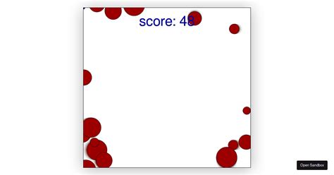 Circle Game Codesandbox