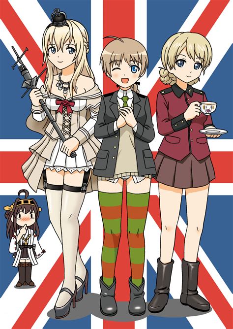 Safebooru 4girls Absurdres Ahoge Ankle Boots Blonde Hair Blue Eyes