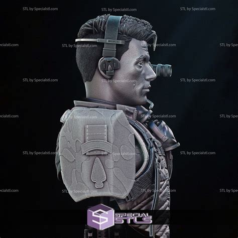 Luc Deveraux Portrait Bust 3d Printer Files Specialstl