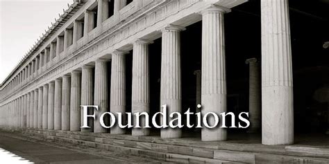 Foundations